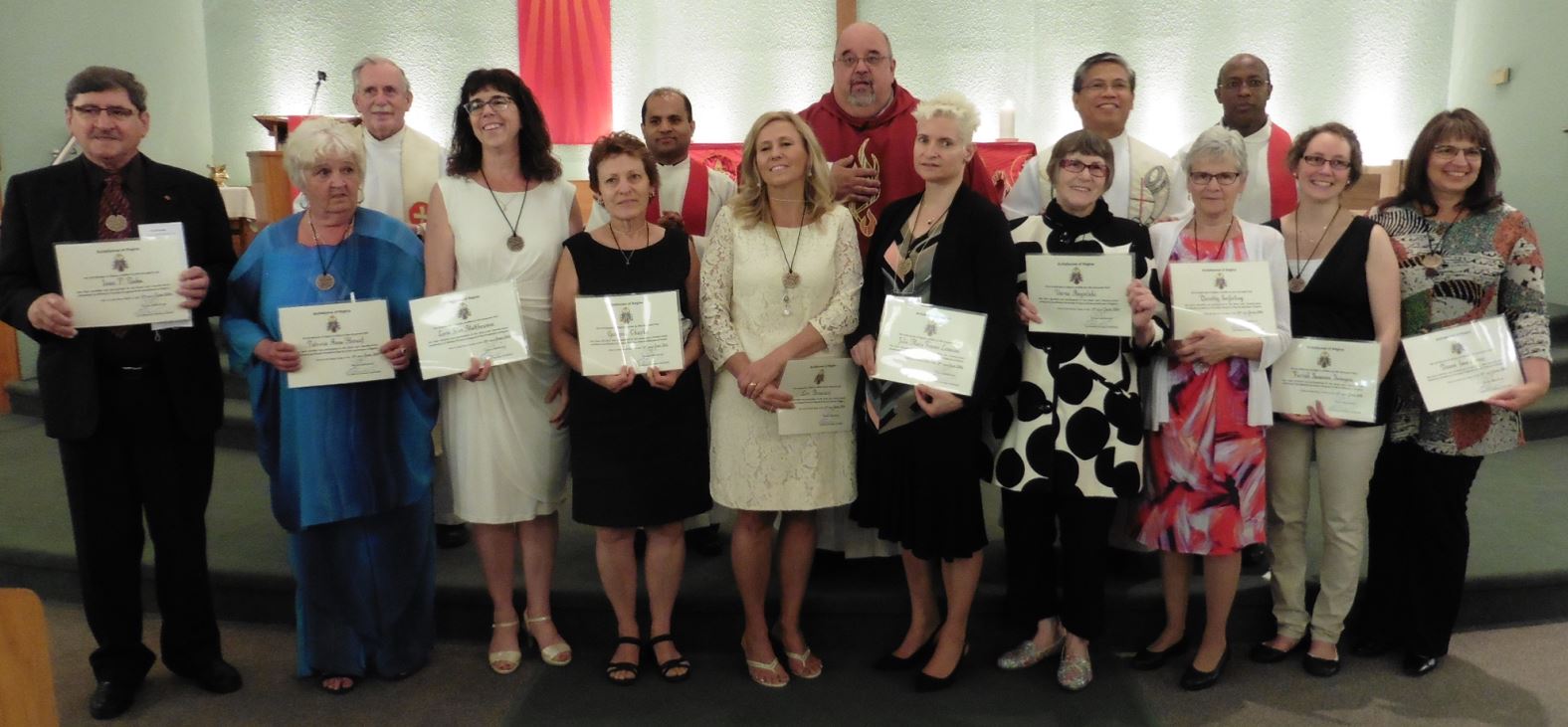 Lay Formation Graduates and Celebration of 35th Anniversary, June 11 ...