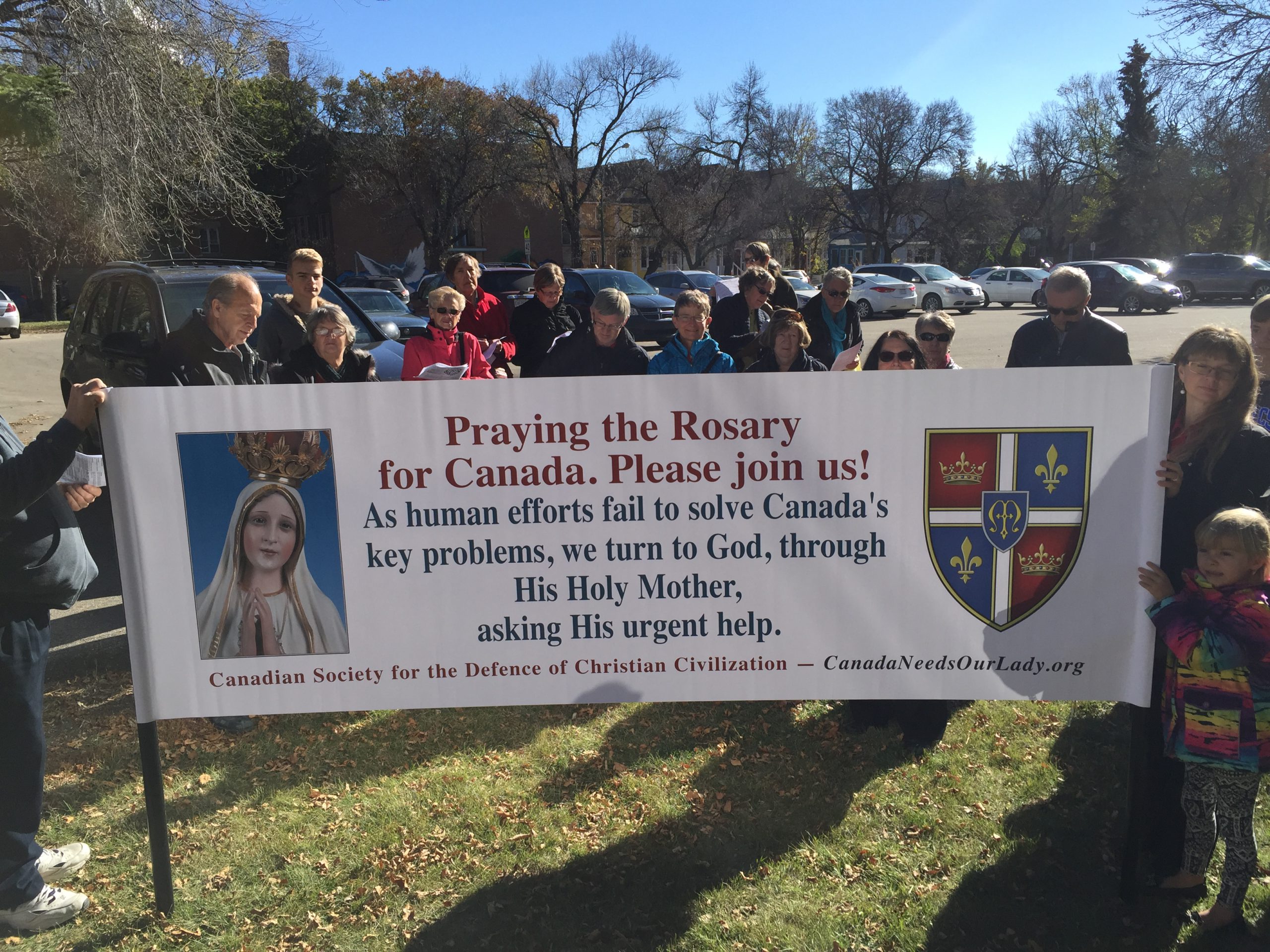Public RosaryRally in Regina - Archdiocese of Regina