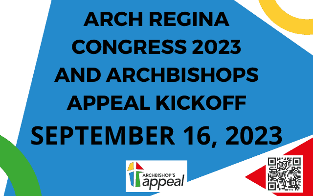 ARCH REGINA CONGRESS 2023 - Archdiocese of Regina